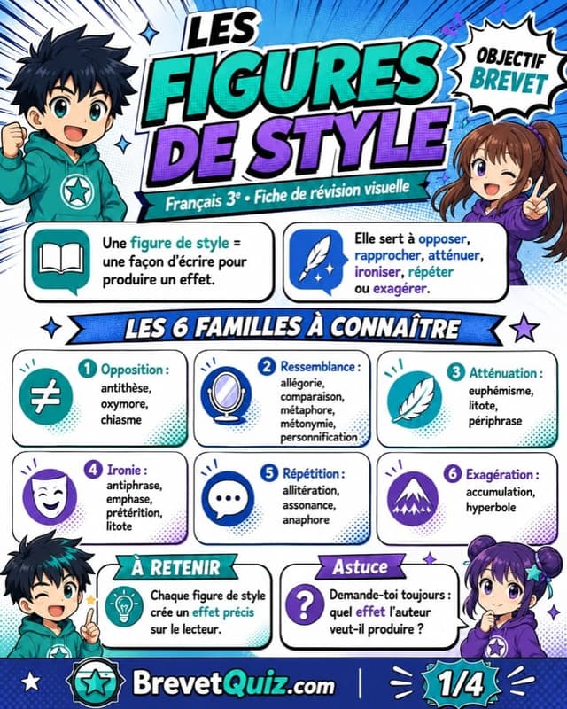 Les figures de style — Brevet Français 2026